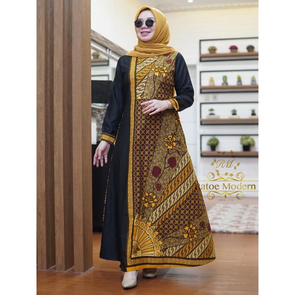 Duahijab Ruzzatmi Boutiq: Gamis batik original by ratoe modern