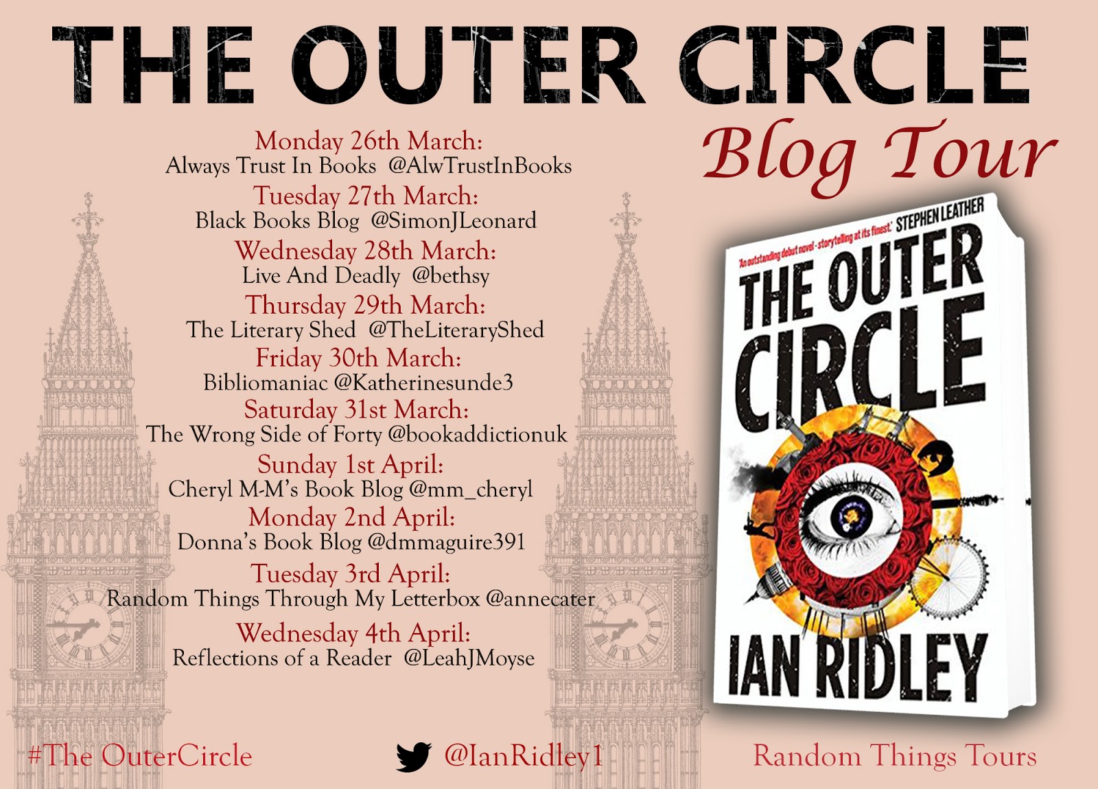 Blog Tour: The Outer Circle by Ian Ridley