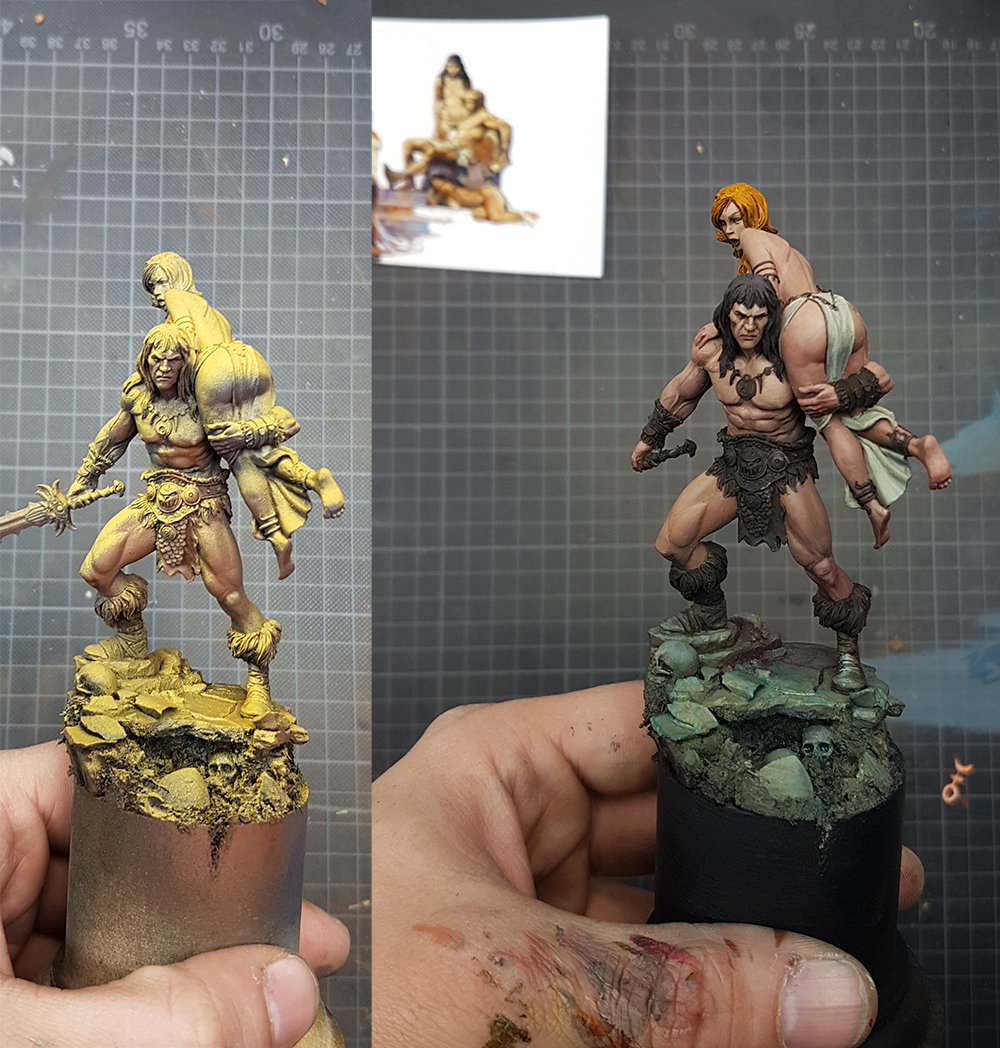 SBS: Conan - A tribute to Frazetta | planetFigure | Miniatures
