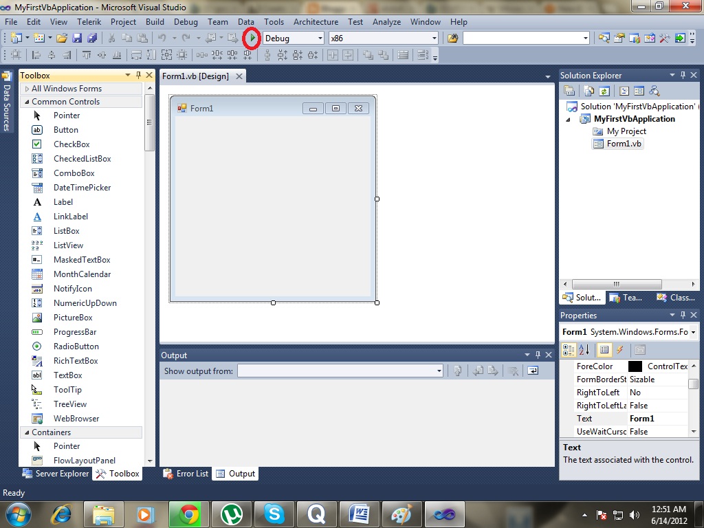 Step by Step VB.net Learning
