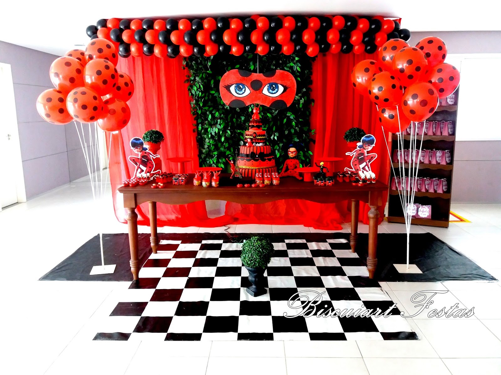 Biscuiart Festas: FESTA Ladybug, DECORAÇÃO Ladybug, Mimos LadyBug