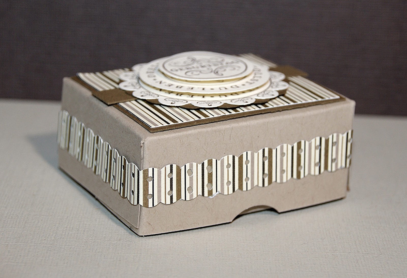 Omellie's Designs: Eine 4er Mon Cherie Box zum Geburtstag und mein ...