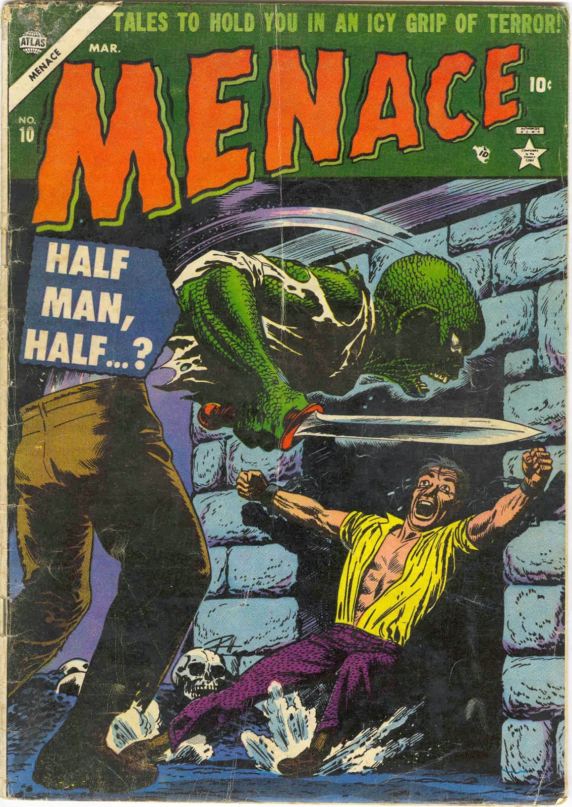 Timely-Atlas-Comics: MENACE #1-11 (Mar/53 - May/54)