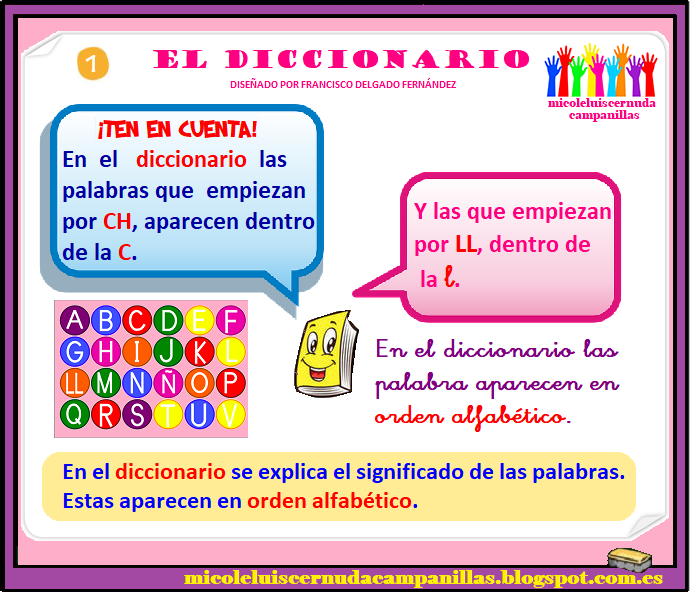 Mi cole Luis Cernuda, Campanillas.: T.2 - 3º "El diccionario"