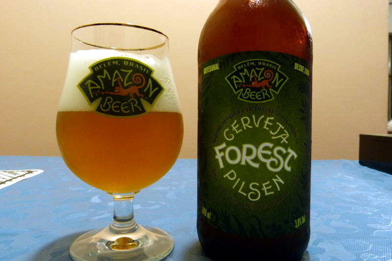 Cerveja Que Eu Bebo: Amazon Beer Forest Pilsen