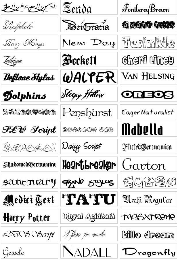 Of everything: 500 fuentes para photoshop