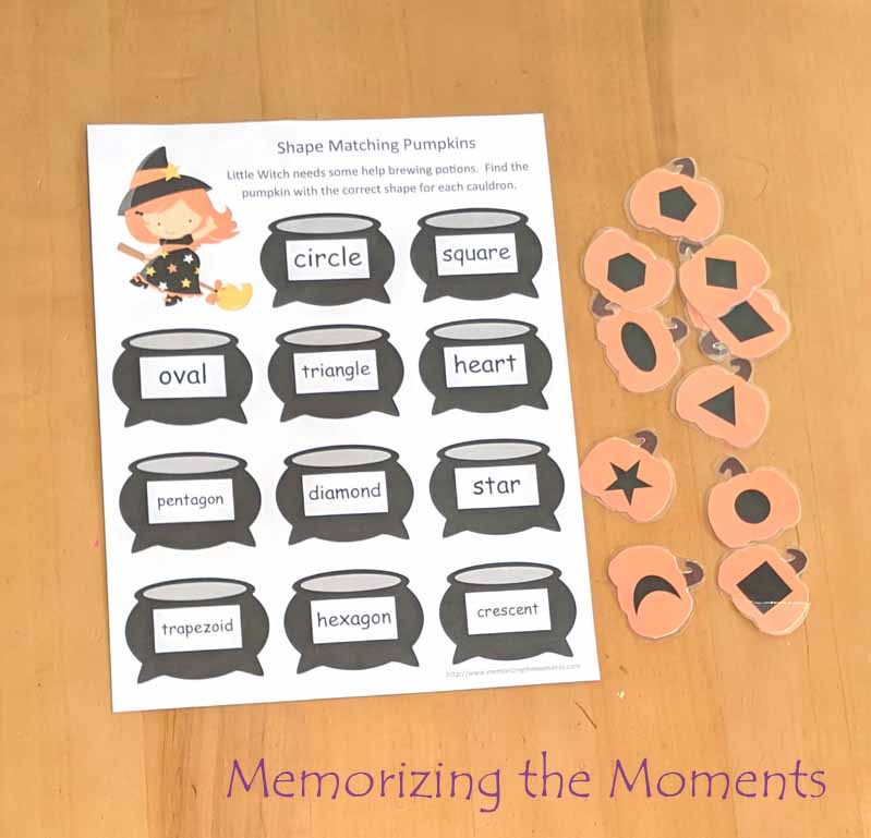 Memorizing the Moments: Preschool Halloween Activities