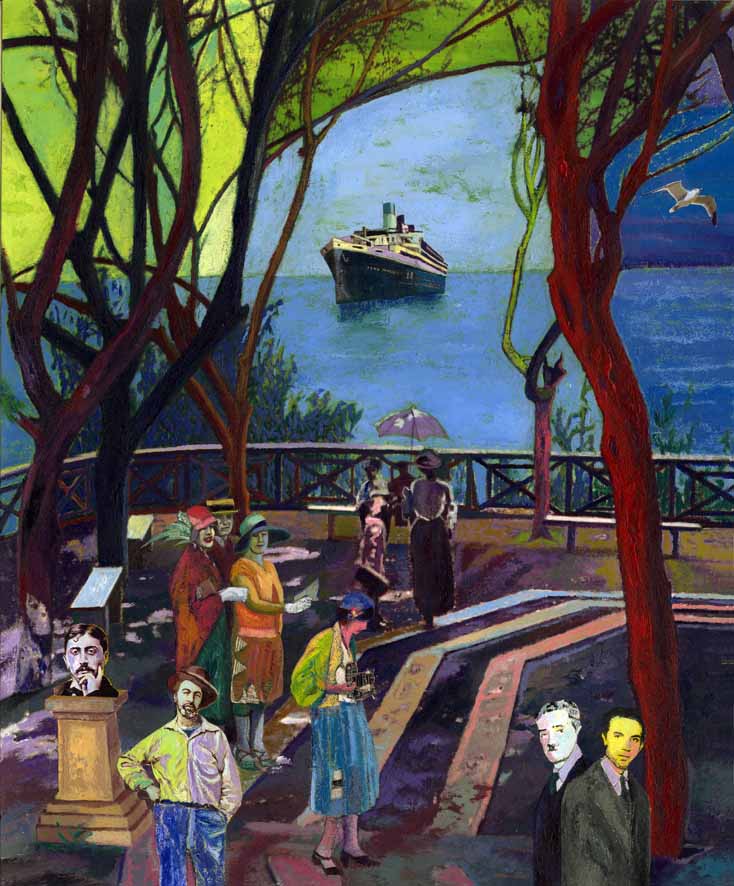 Enrique Polanco Pintor: La Casa de Cartón