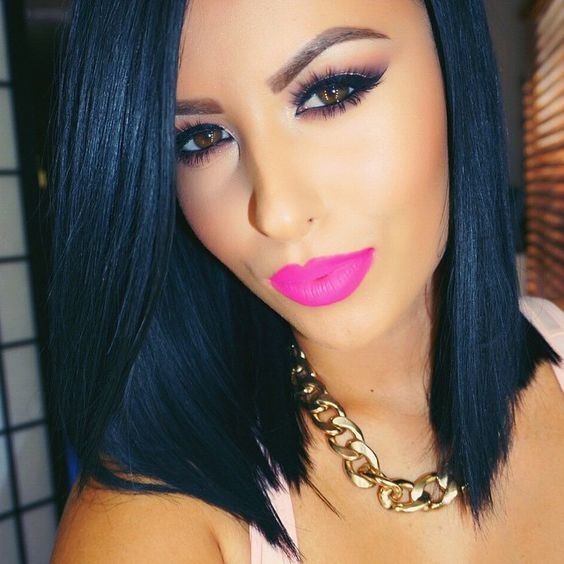 Color de pelo negro azulado - Tendencias 2016