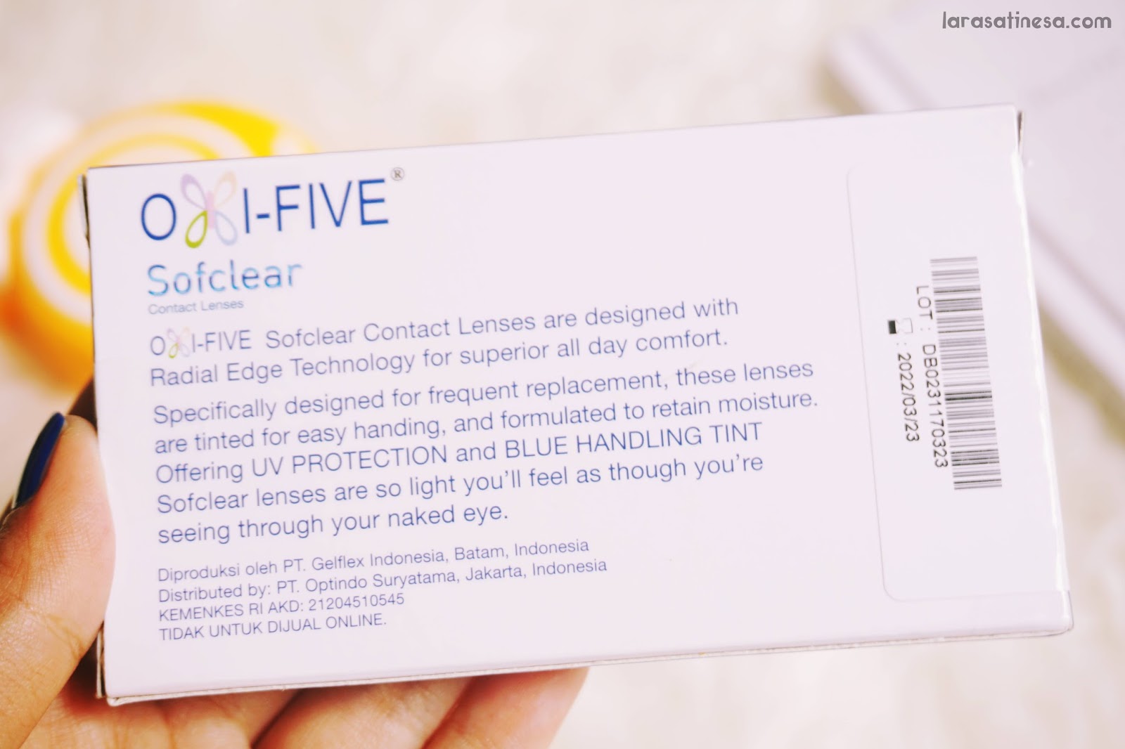 [REVIEW]: Omega Oxi-Five Softclear Contact Lenses (Bahasa Indonesia ...