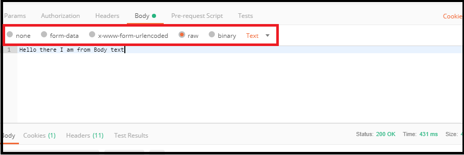 Push data in body payload using ORACLE REST APIs - Ontoor Solutions