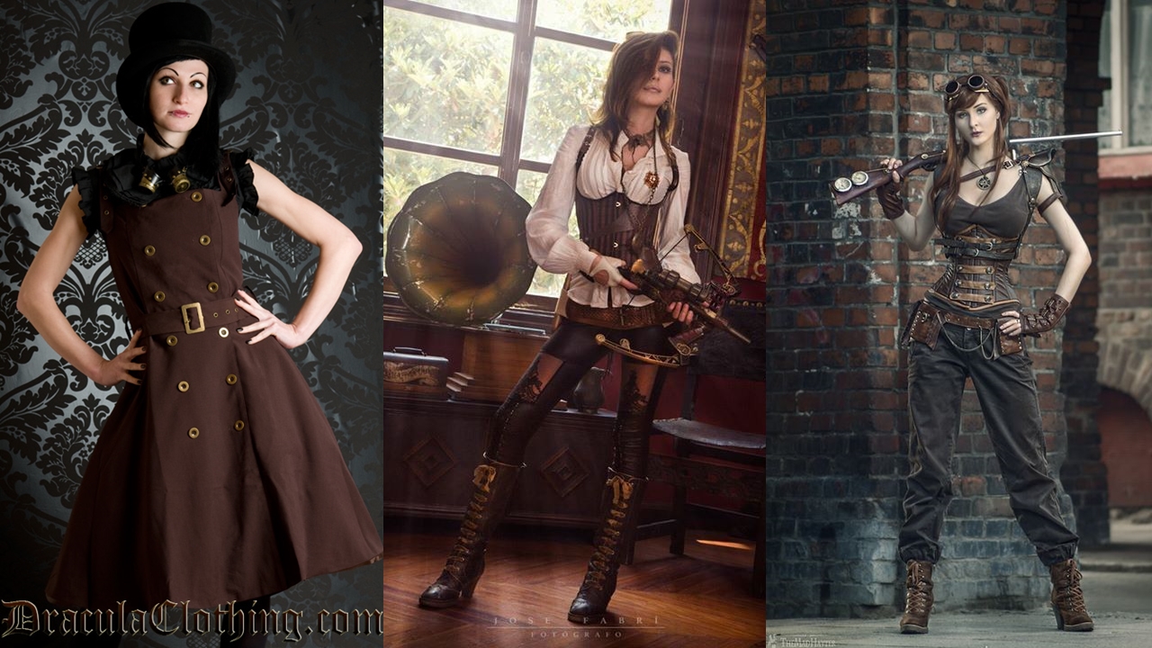 INSPIRAÇÃO: LOOKS STEAMPUNK - Little B. | Alternative Fashion, D.I.Y ...
