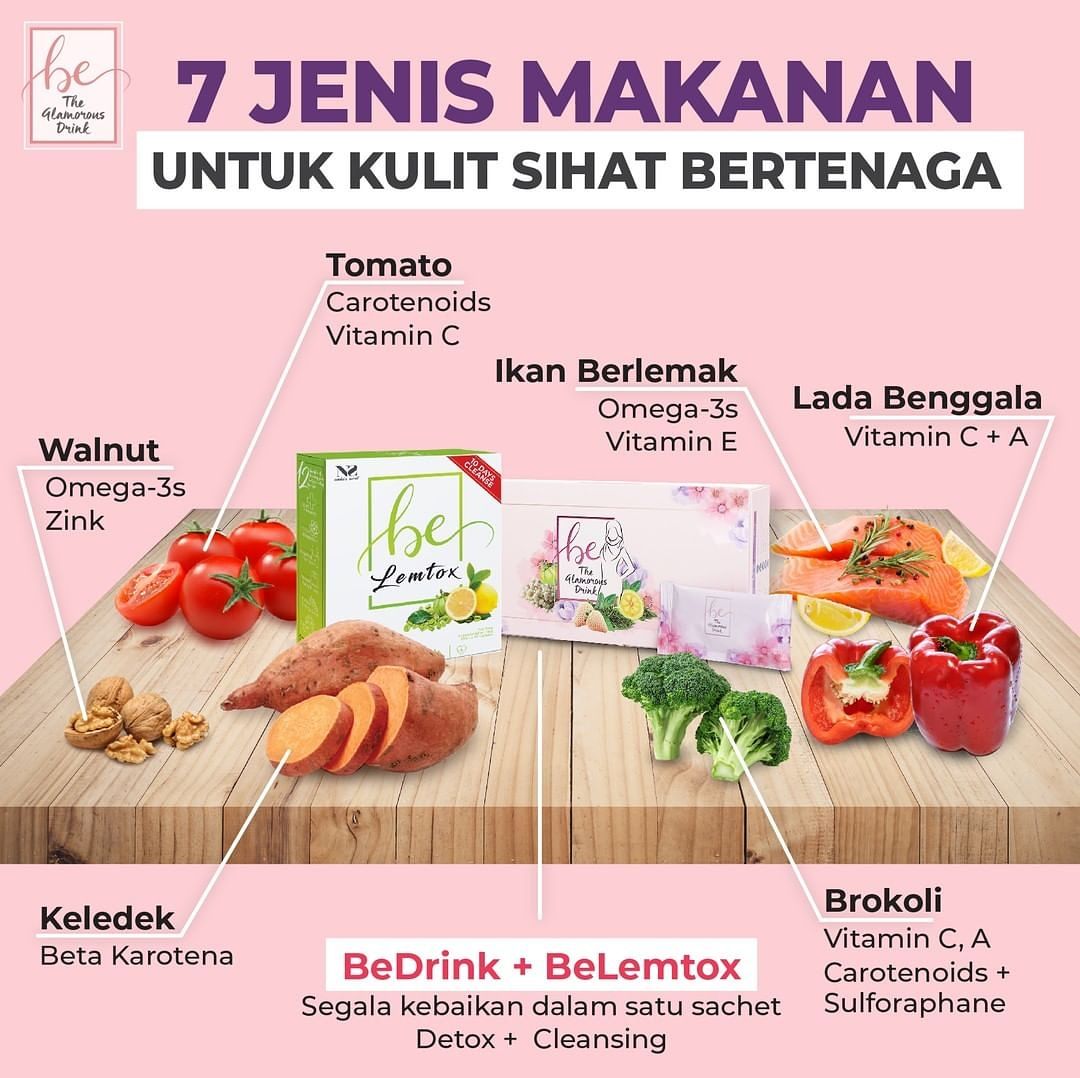 101 Journey: 7 JENIS MAKANAN UNTUK KULIT SIHAT DAN BERTENAGA
