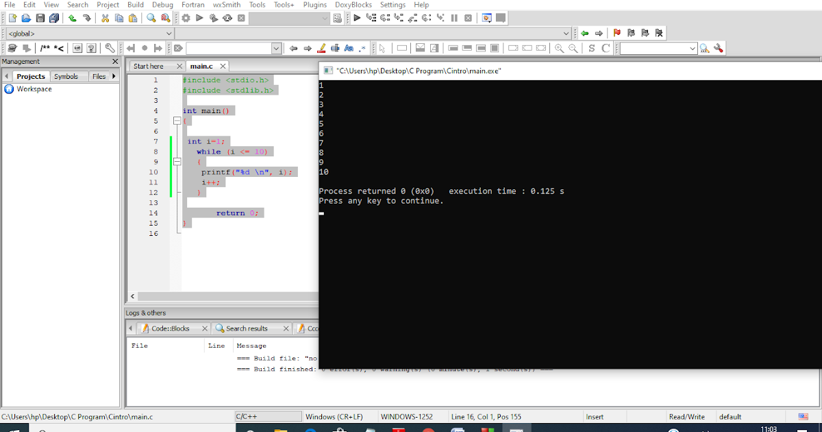 While and Do while Loop in C Program #DOTC_Mdb