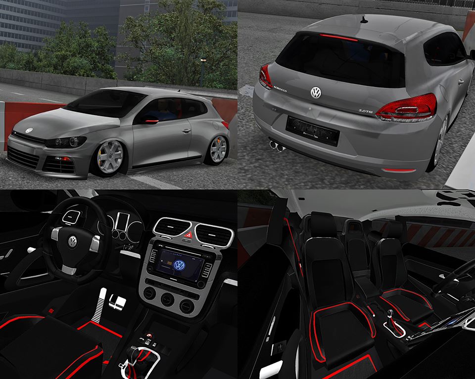 LFS VOLKSWAGEN SCİROCCO R-LİNE YAMASI - Lfs Yamaları Yenii