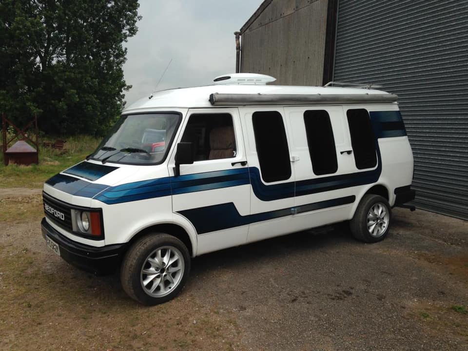 Bedford CF2 Van: For sale: Cavalier Coachman [Ex Sir Stirling Moss]