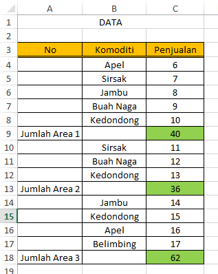 Tips-tips Rumus Excel: 2019
