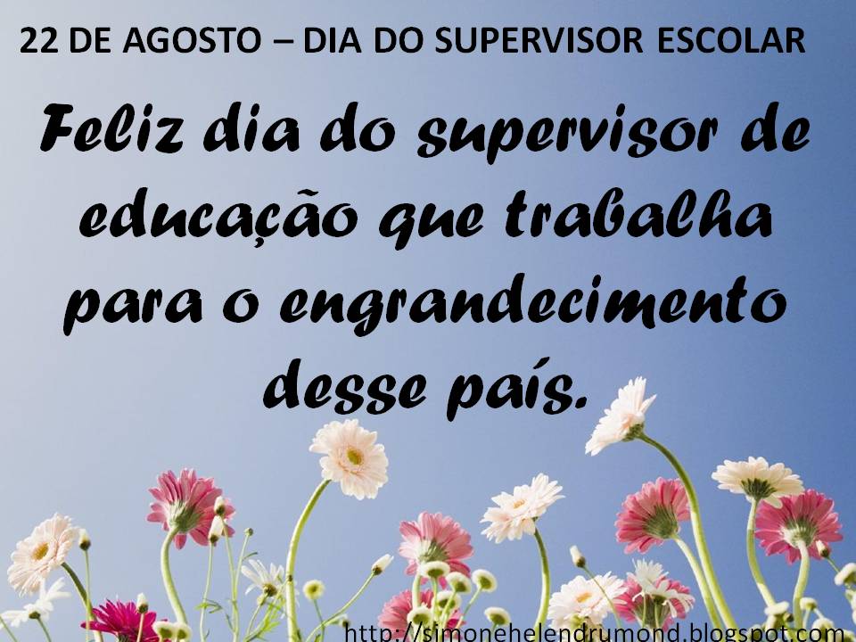 Cartão Dia Do Supervisor Escolar - RETOEDU