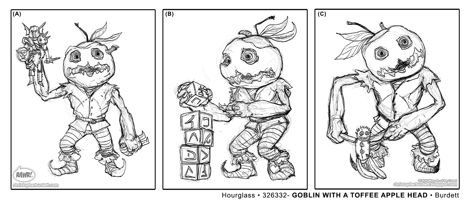 The DOODLES, DESIGNS, and aRT of CHRISTOPHER BURDETT: Chucklehead ...