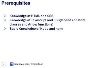 Sql server, .net and c# video tutorial: ReactJS Introduction - Slides