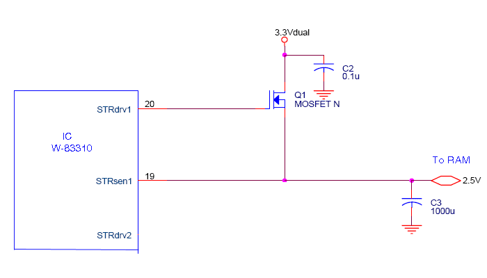 Mainboard : Circuits source for RAM and AGP | IT Information Technology