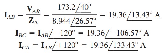 Three-Phase Electric Circuit: Balanced Wye-Delta Connection | Wira ...