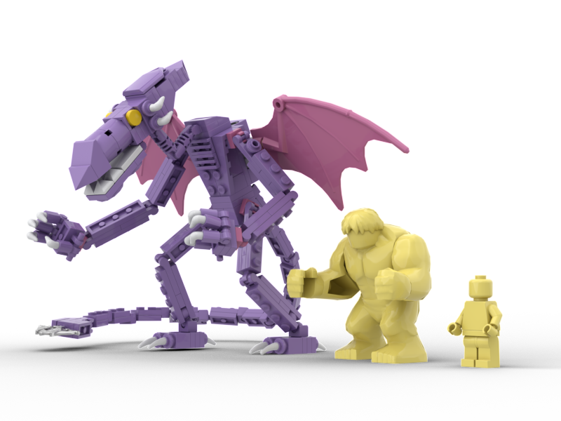 Caos Espacial: LEGO Ridley - Metroid - Super Smash Bros. Ultimate ...