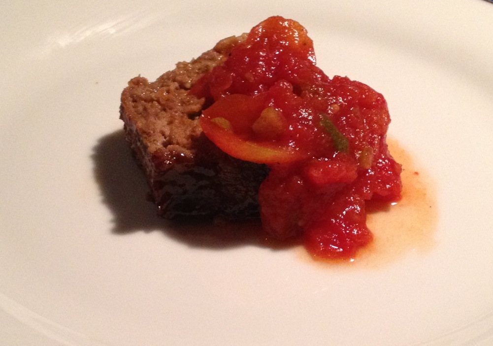 Little Bit Of Sugar: Peggy's Meatloaf with Stewed Tomatoes