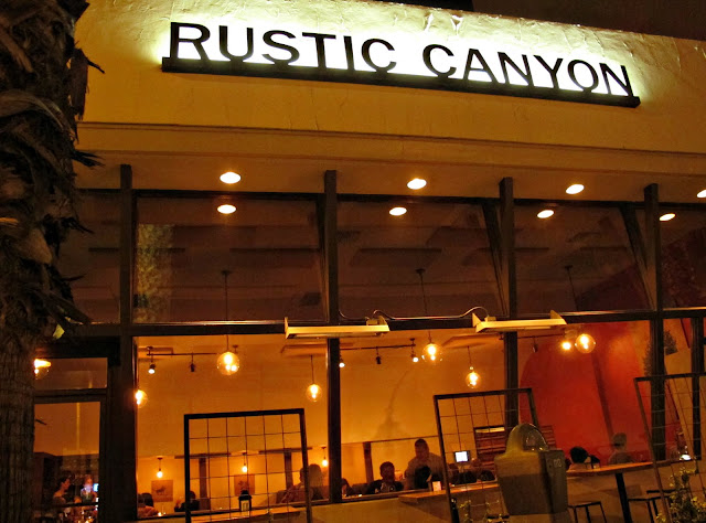 Newly L.A.: Dinner: Rustic Canyon