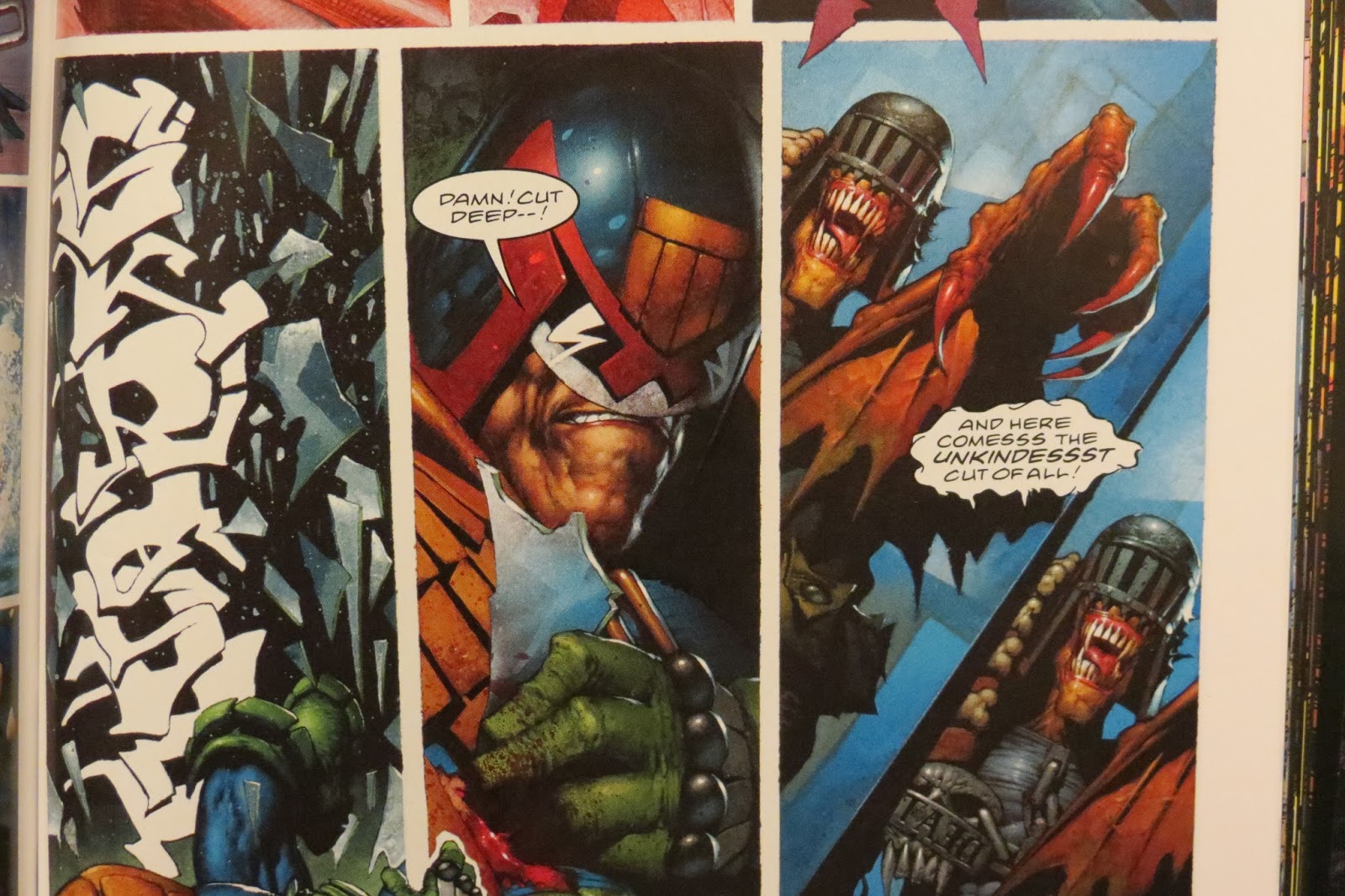 Name Forthcoming: Review: Batman Vs Judge Dredd