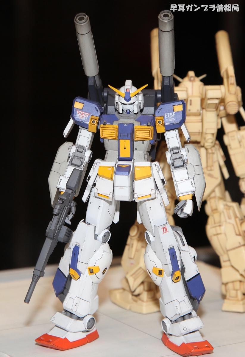 GUNDAM GUY: RC Berg: 1/144 Rx-78-6 Gundam Unit 6 Mudrock - On Display ...