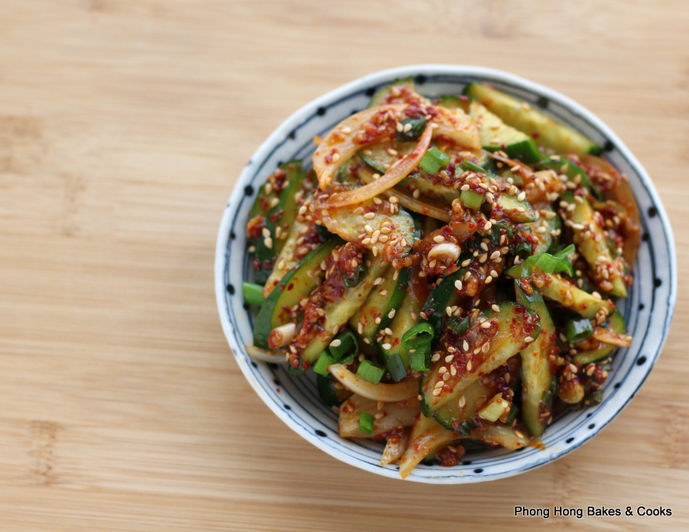 PH the Malaysian Carnivore: Spicy Cucumber Banchan