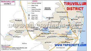 Thiruvallur District Information, Boundaries and History from Shankar ...