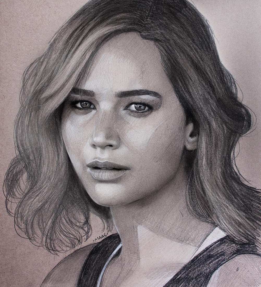 Pastel Charcoal and Graphite Celebrity Portraits 2 | Celebrity ...
