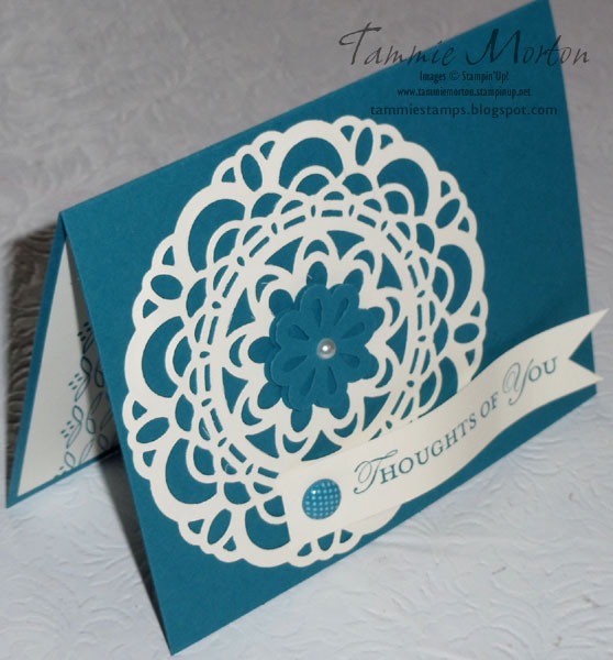 Tammie Stamps: Paper Doily cards