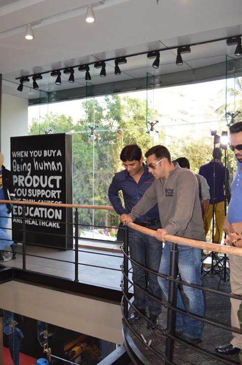Being Human Store in India Launch. - Rockstar Salman Khan