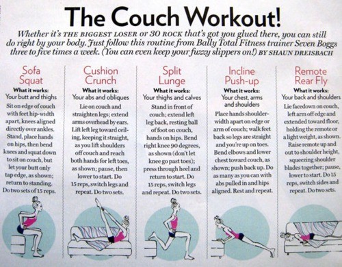 The Couch Workout!