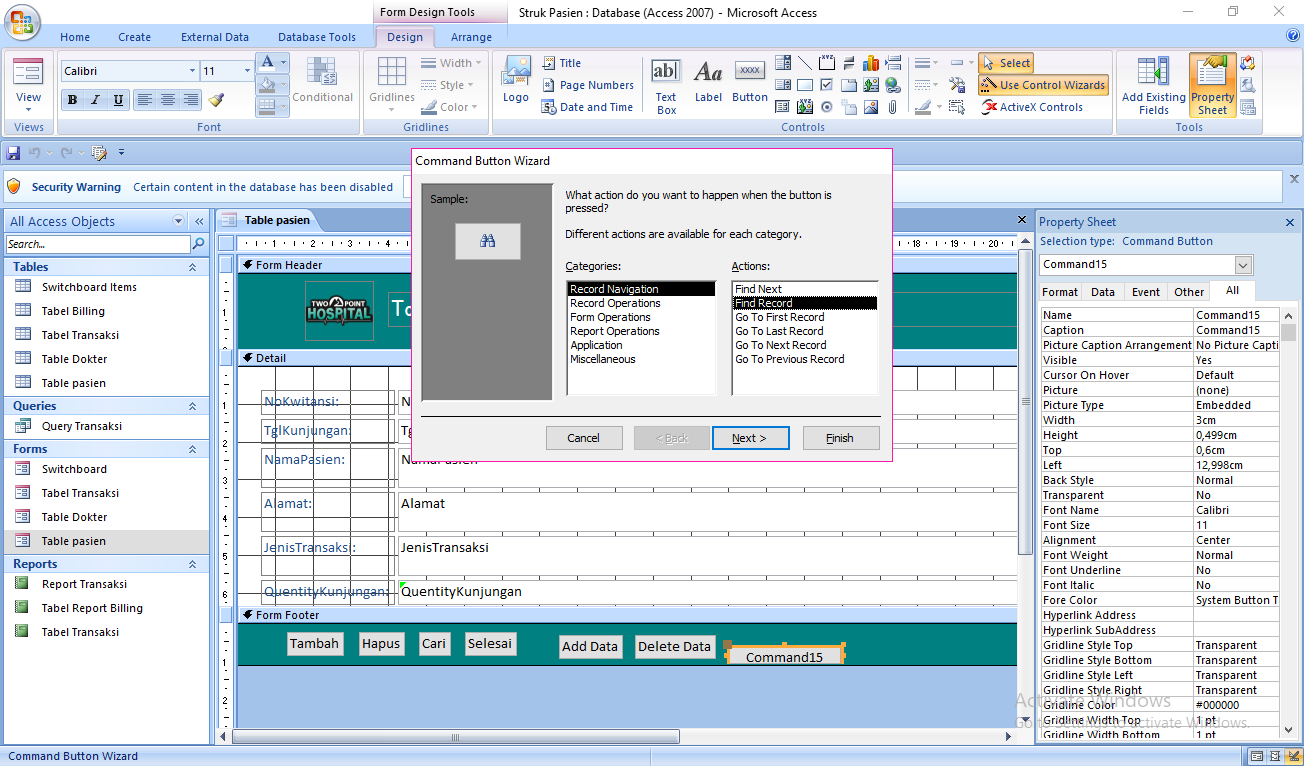 Cara Membuat Switchboard Di Ms Access