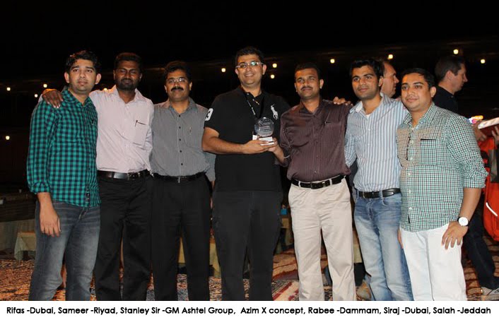 Ashtel Group in Gitex: October 2011