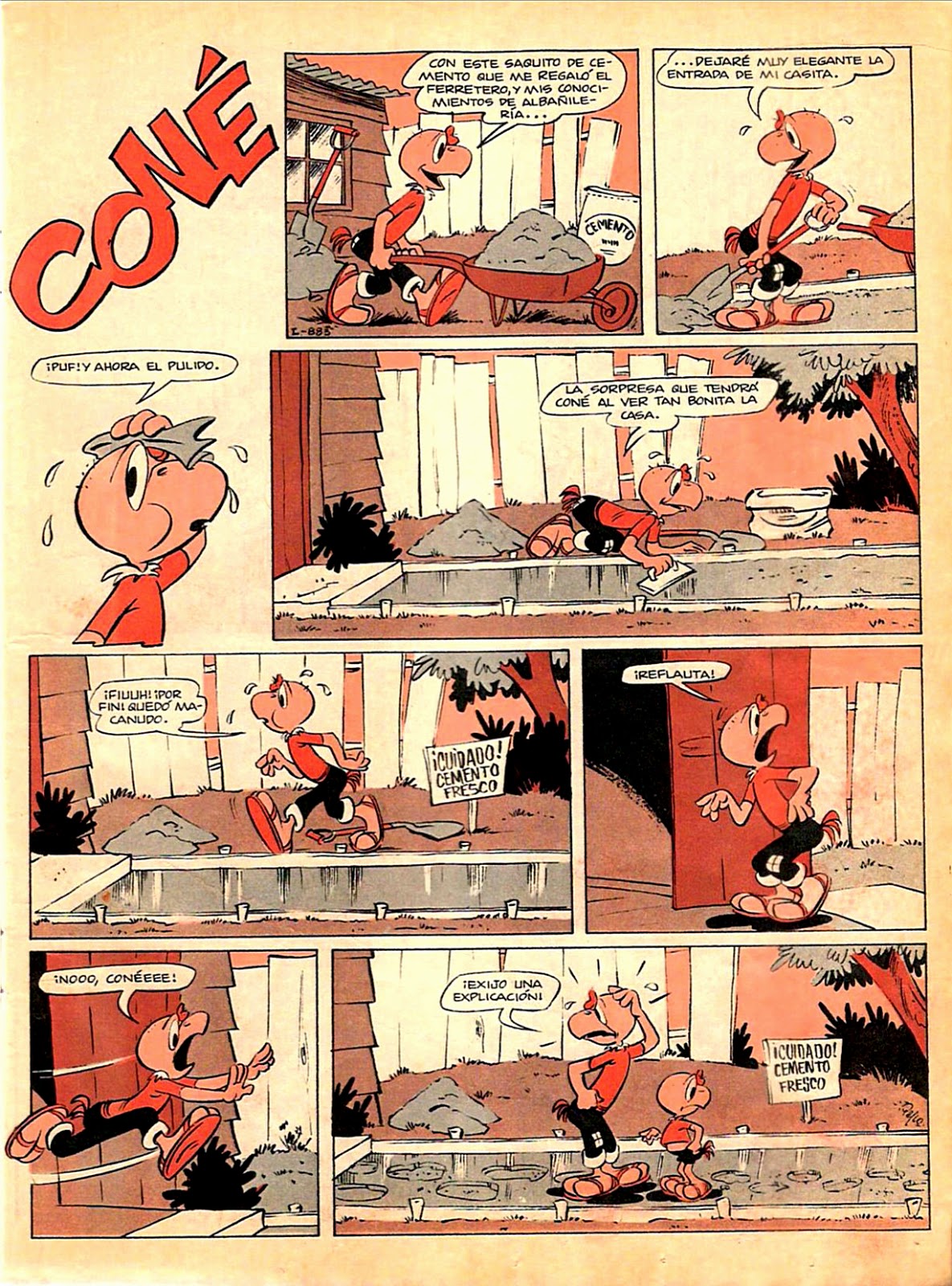 Condorito Aventurero: 16 - LOS INICIOS DE CONÉ Y YUYITO