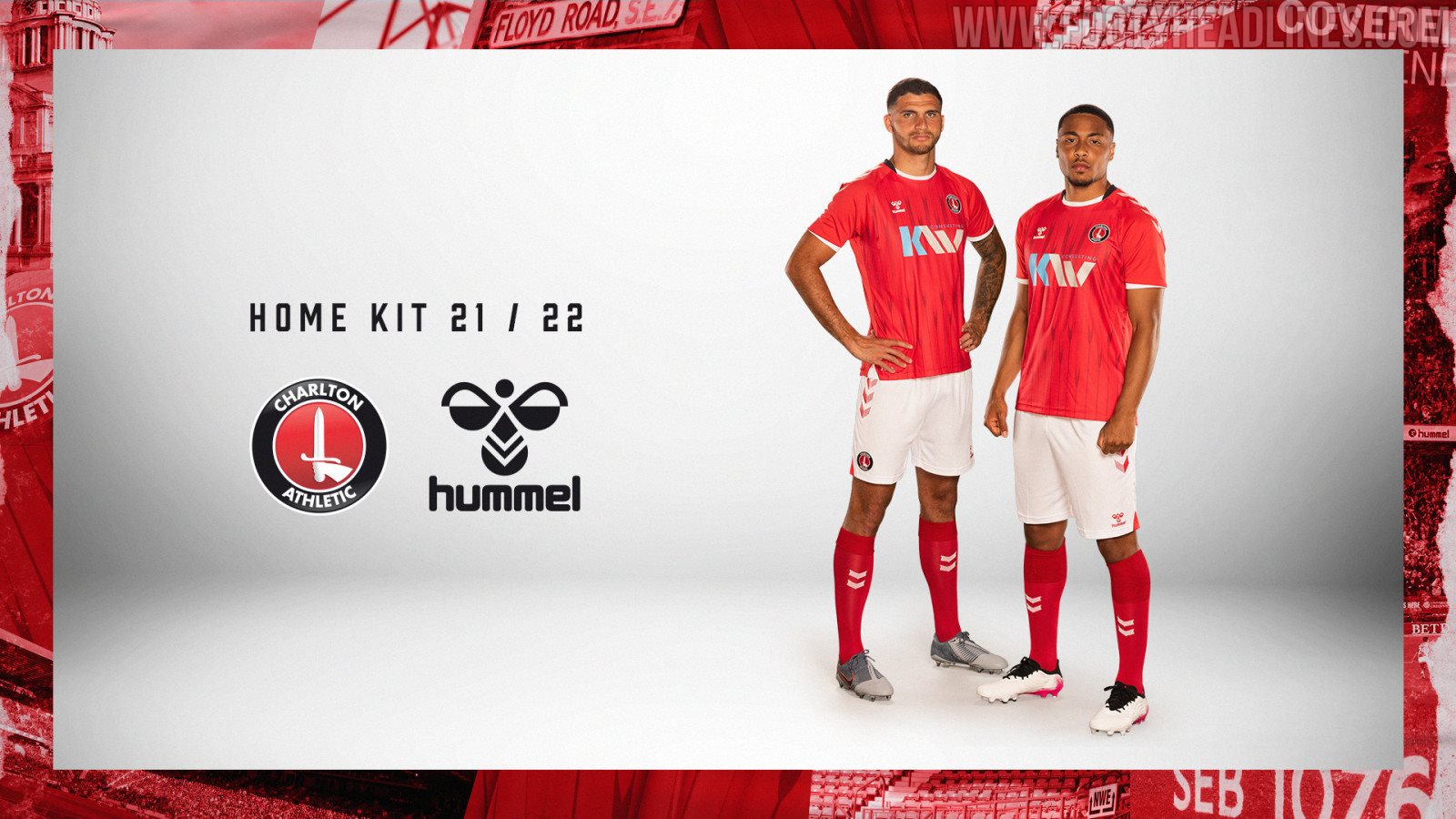 Charlton Athletic 21-22 Home, Away & Third Kits Revealed - Footy Headlines