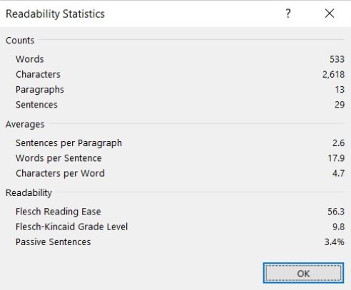 Readability scoring: Tools for accessible evaluation