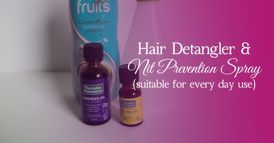 Nit Prevention Spray (and bonus hair detangler) | Life Behind The ...