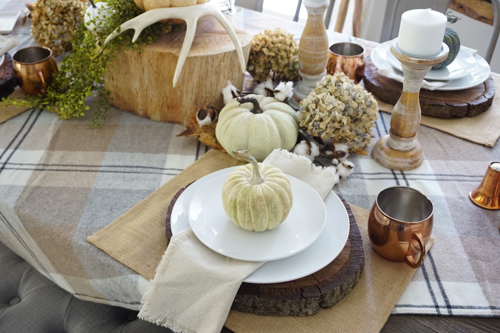 I really liked the idea of adding copper accents (it makes me think of ...