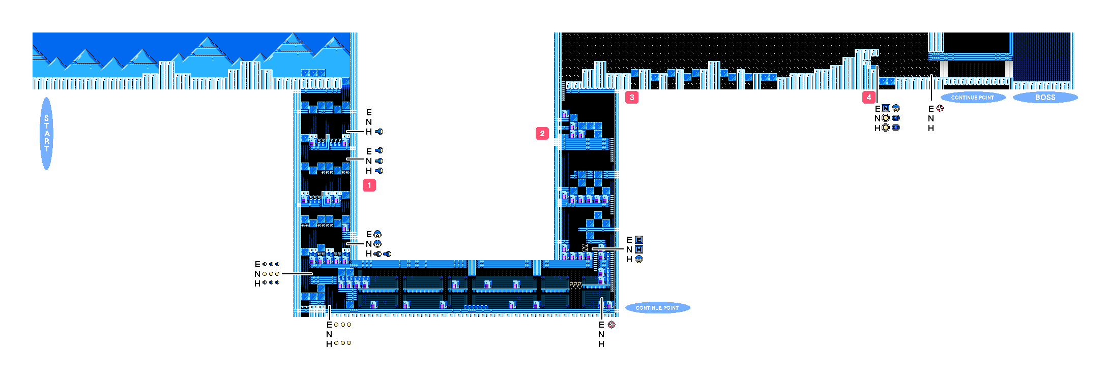 ROCKMAN 10 STAGE 04.寒冰人舞台 - RMMH洛克人回憶之館