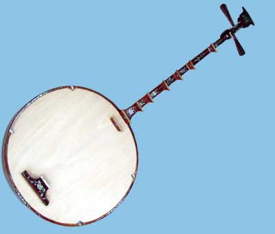 Dan Nguyet Two-string Guitar ~ Vietnam traditional instruments