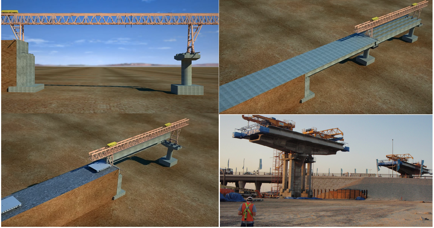 Method construction of a bridge - FantasticEng