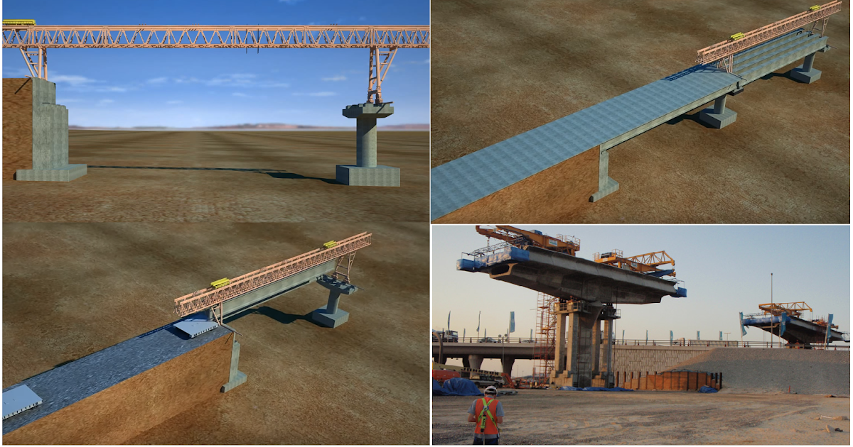 Method construction of a bridge - FantasticEng