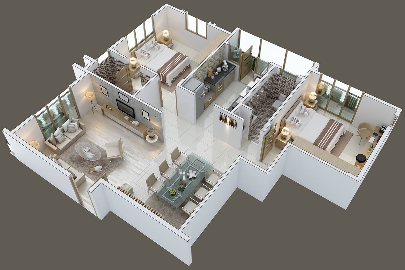 3d home design bedroom image