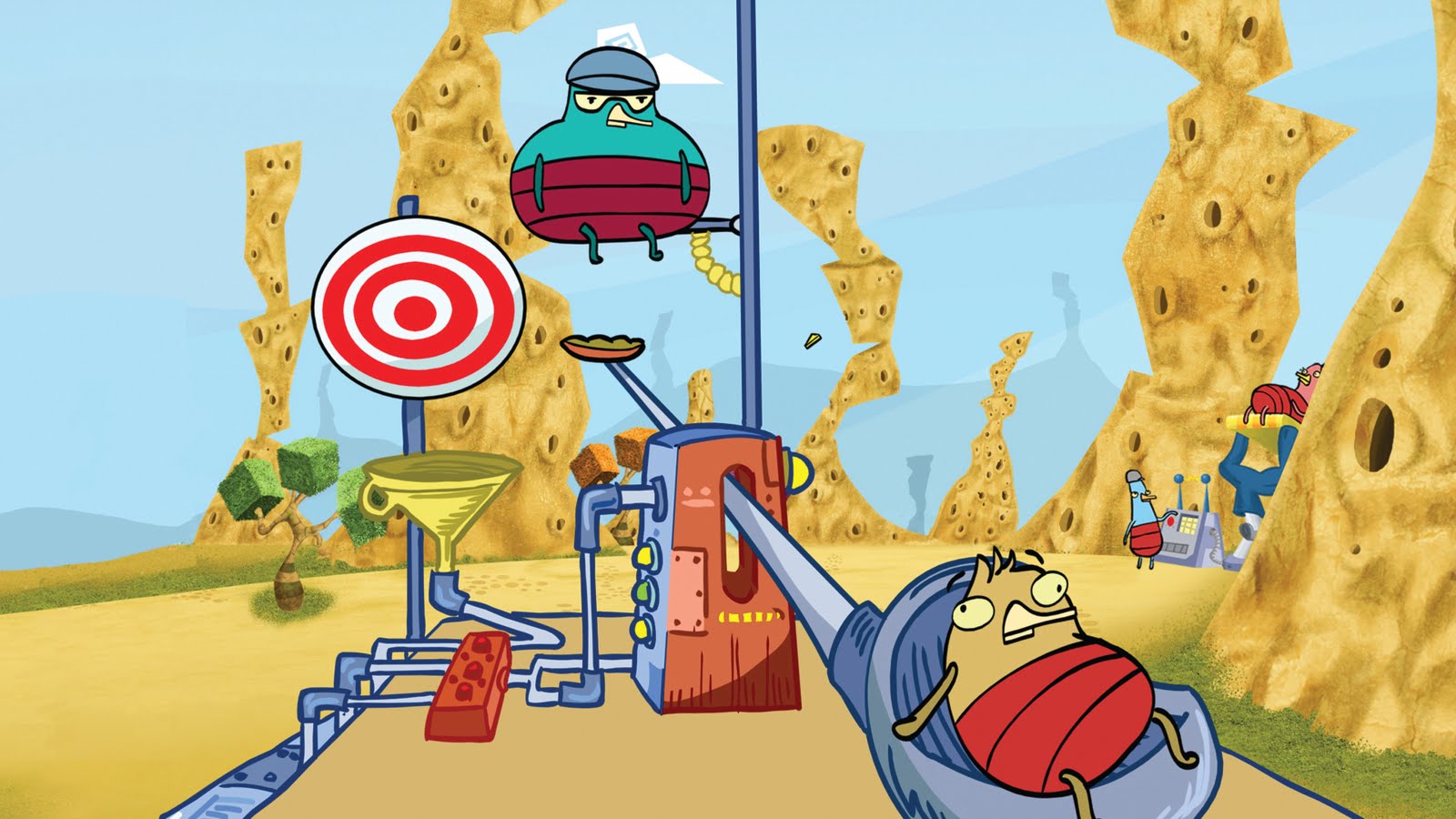 DUCK-TICKSANDCATAPULTS: IMAGES FROM DUCK-TICKS AND CATAPULTS EPISODES